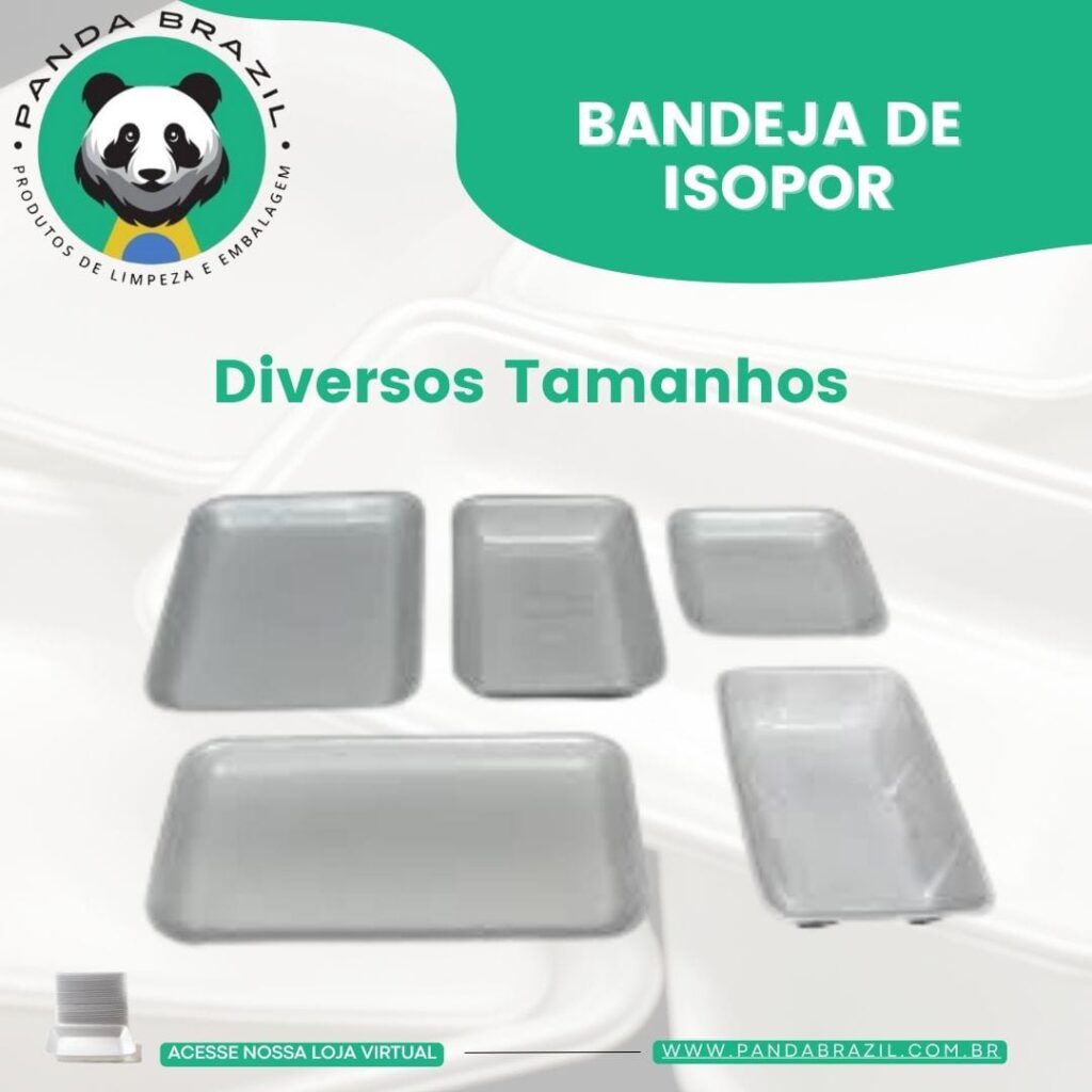 Bandeja de Isopor - Panda Brazil